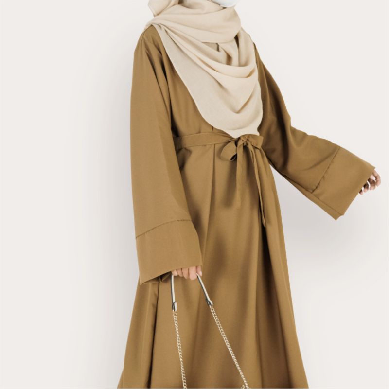 Jual Mininos Mazani Series Basic Abaya - Olive ( Gamis ) Di Seller ...