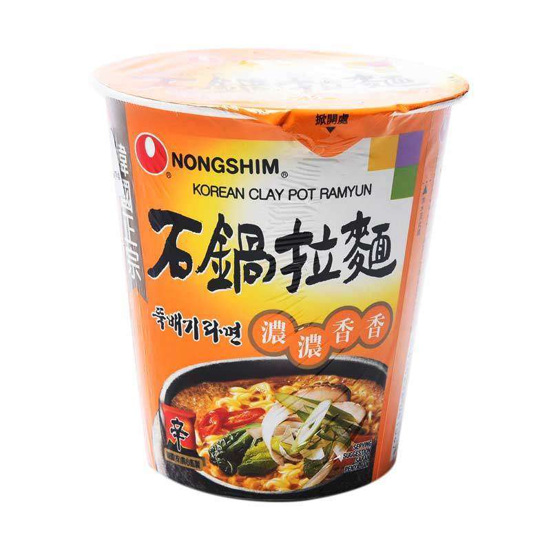 Jual Whs - Nongshim Clay Pot Ramyun [117 G] Free Nongshim Clay Pot ...