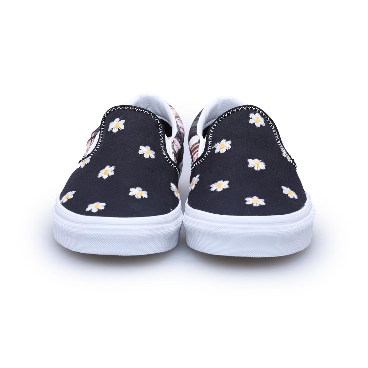Jual Vans Classic Slip-on Sepatu - Floral Plaid Patchwork Di Seller ...