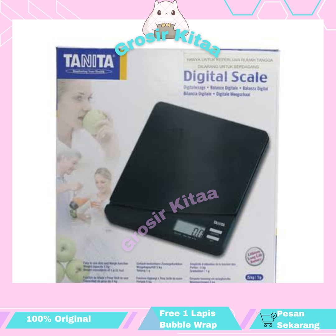 Jual Timbangan Tanita KD810/Timbangan Kue Digital Tanita KD 810 Kitchen di Seller Grosir kitaa ...