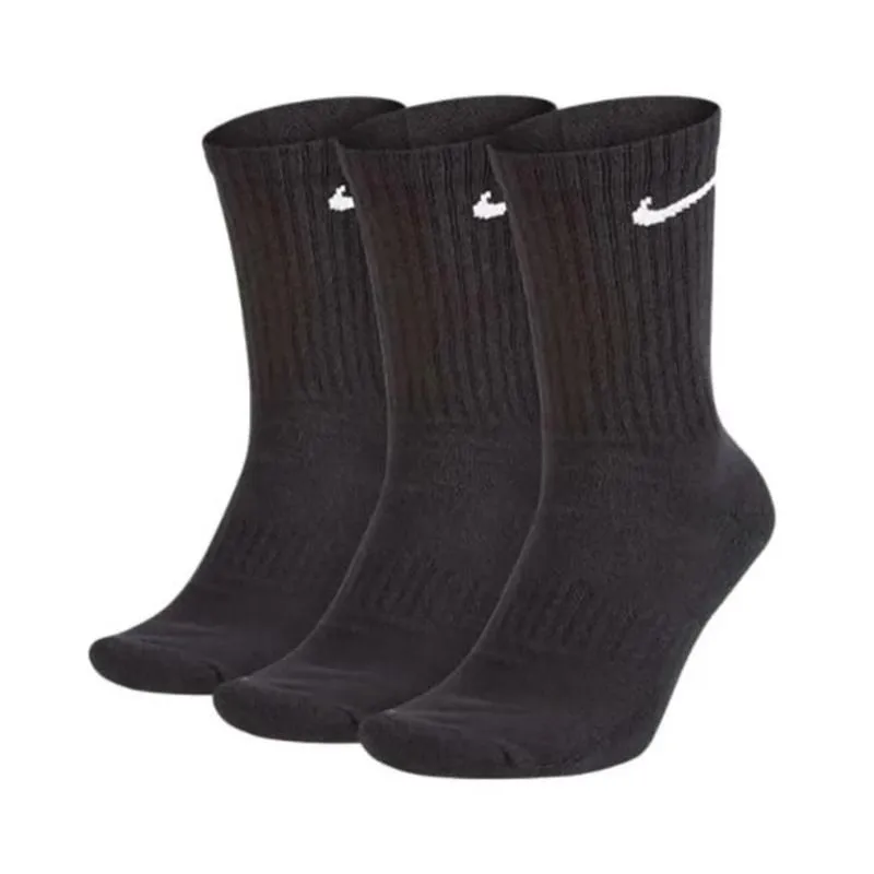 Jual Nike Unisex Training Everyday Cushioned Crew Socks 3 Pairs Kaos ...