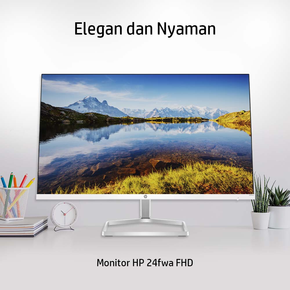 Jual Hp M24fwa Monitor 24-inch Fhd 1920x1080 75hz Ips (hdmi & Vga Port ...