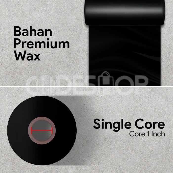 Jual Codeshop 110 X 300 Meter Ribbon Barcode Premium Wax Di Seller ...