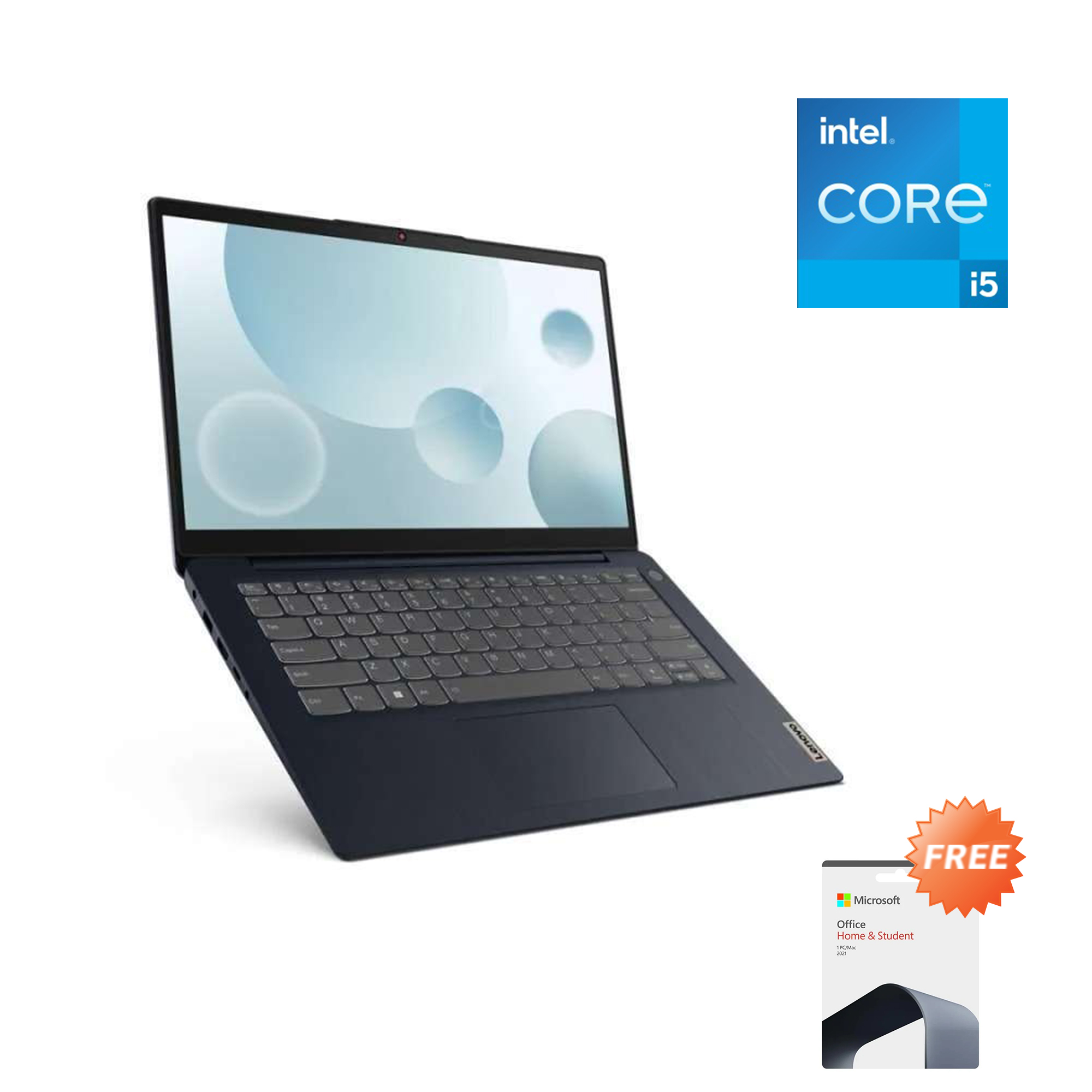 Jual Lenovo Ideapad 3 14iau7 82rj005mid Notebook - Abyss Blue ( I5 ...