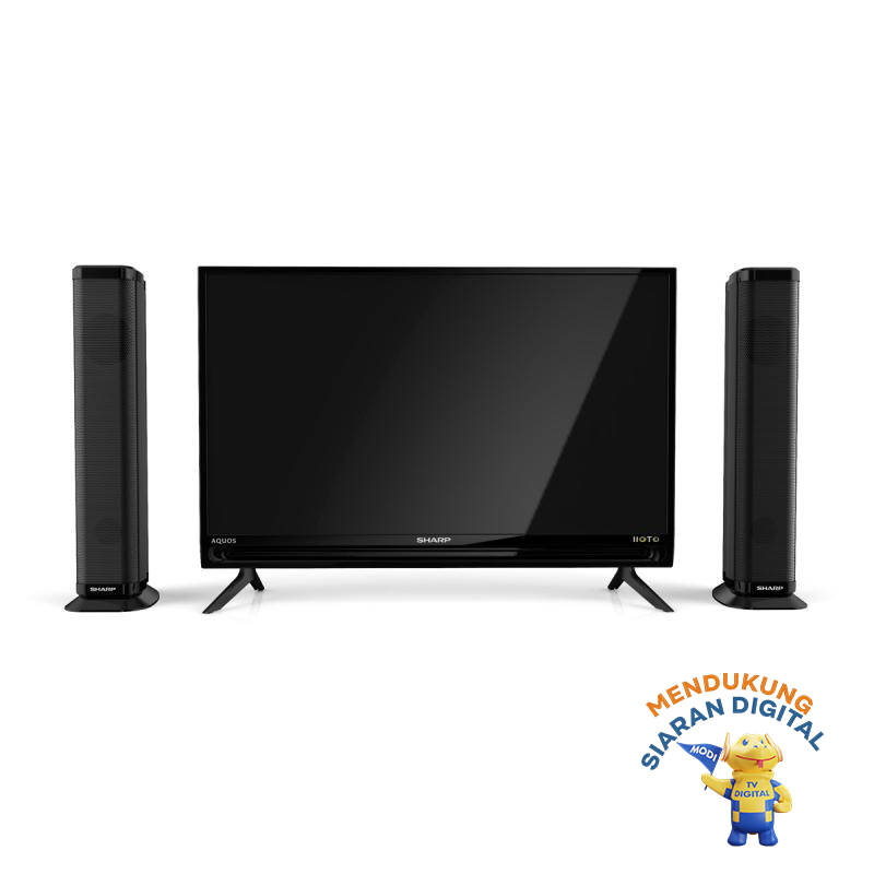 Promo SHARP 2T-C32BB1i-TB LED TV - Hitam [32 Inch] Diskon 21% di Seller ...