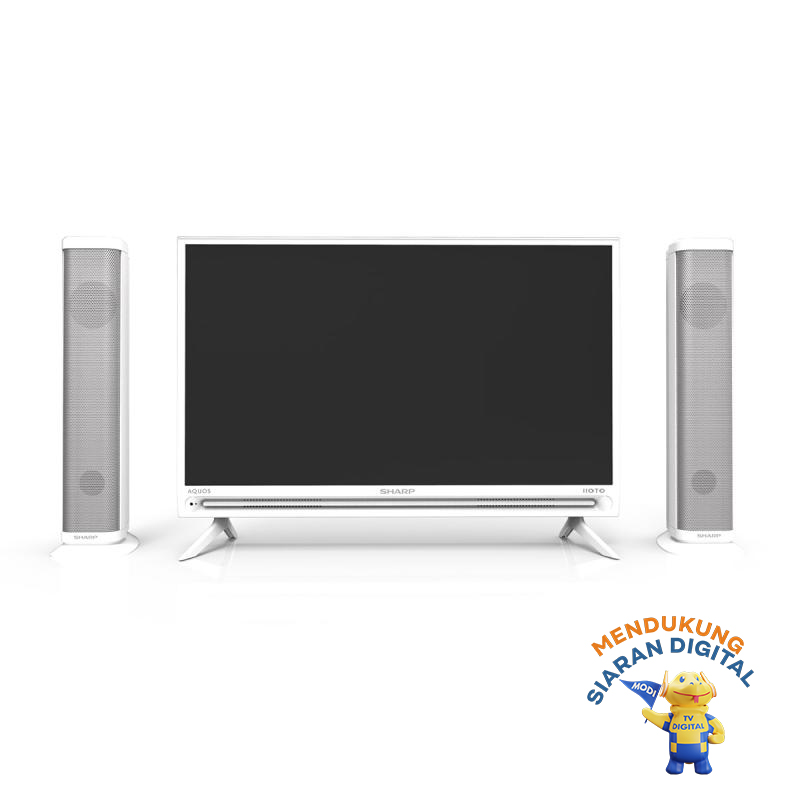 Jual SHARP 2T-C32BB2i-TW LED TV - Silver [32 Inch/ Analog HD/ IIOTO ...