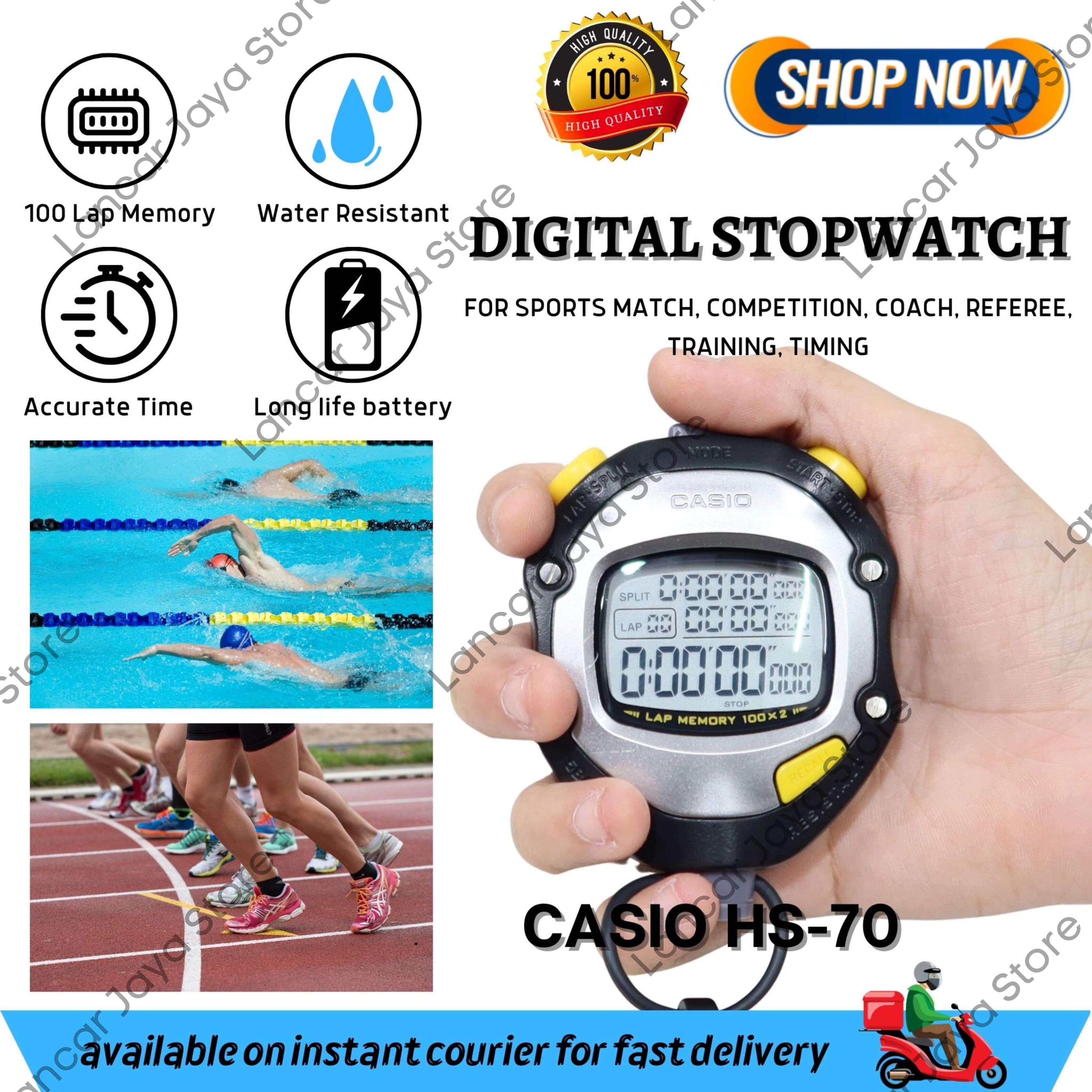Jual Stopwatch Casio Hs70 Original, Murah & Diskon April 2024 | Blibli