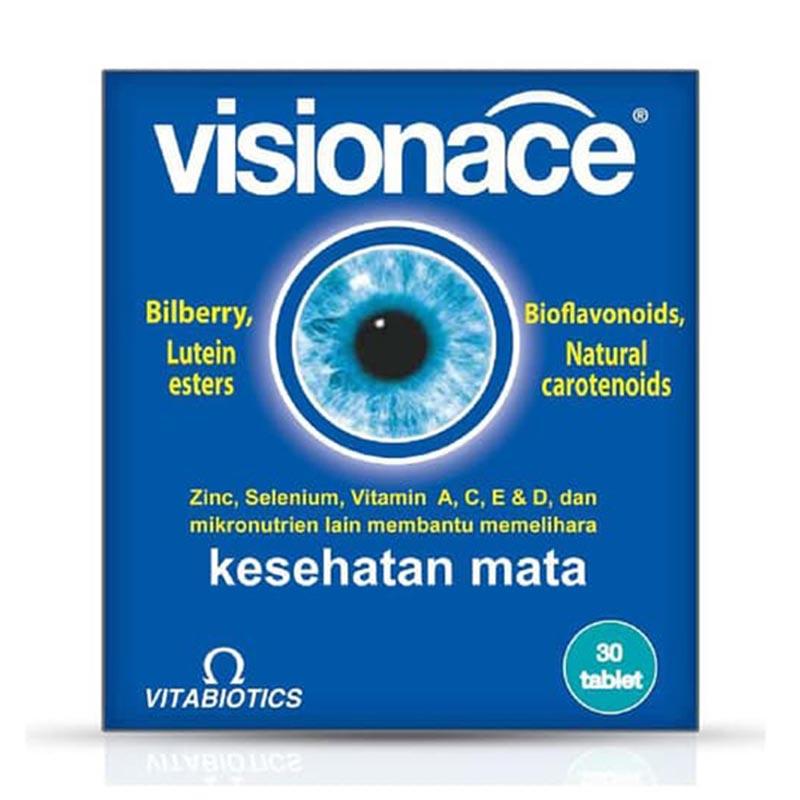 Promo Vitabiotics Visionace 30 Tablet - Membantu Memelihara Kesehatan ...
