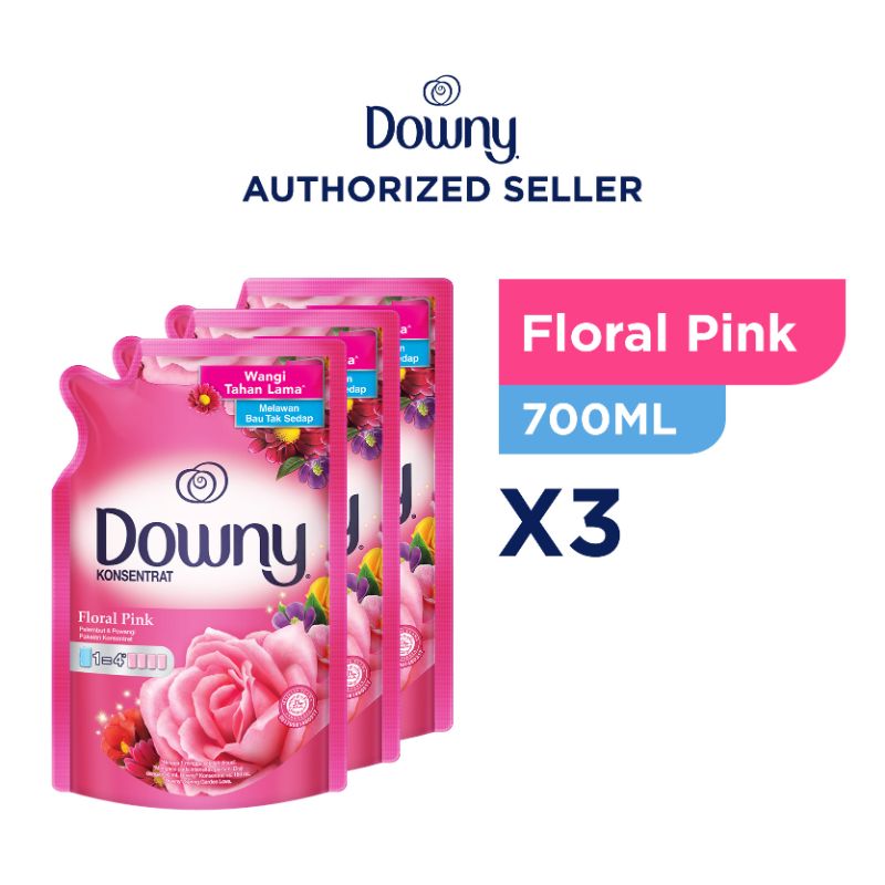 Promo Downy Floral Pink Pewangi dan Pelembut Pakaian Konsentrat [700 mL ...