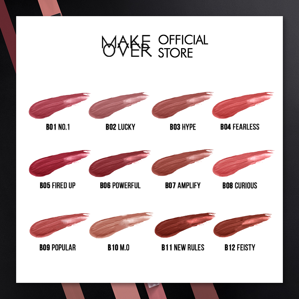 Promo Make Over Powerstay Transferproof Matte Lip Cream 7 G Lip Cream ...