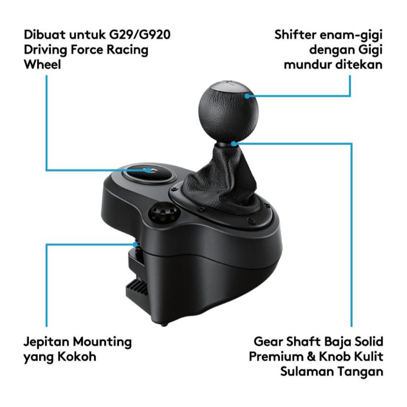 Promo Logitech G Driving Force Shifter Diskon Di Seller Logitech Official Store Gudang