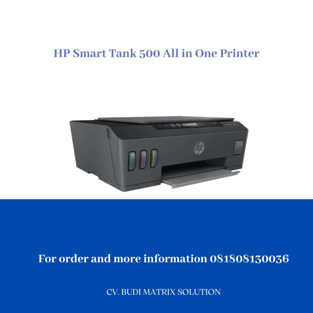 Jual HP Smart Tank 500 All in One Printer di Seller BM Solution - Gemah ...