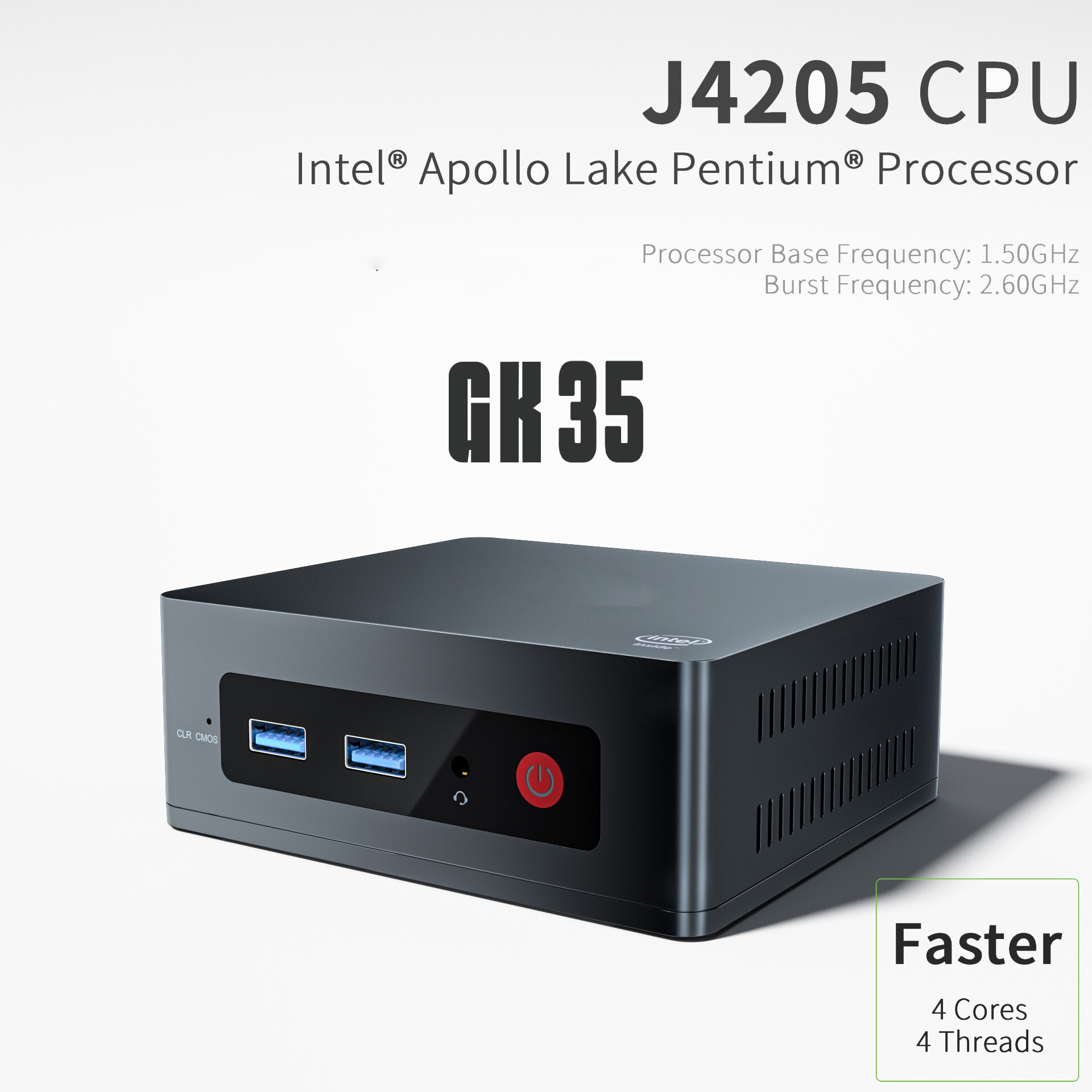 Jual Mini Pc Beelink Gk35 8/256gb Intel Celeron J4205 Windows 10 Pro ...