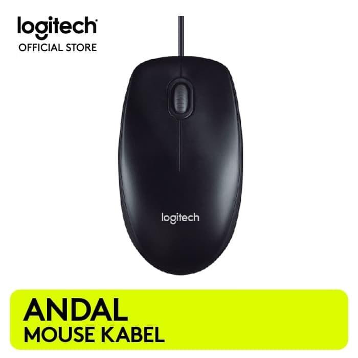 Promo Logitech M90 Hd Optical Mouse - Black Diskon 63% Di Seller ...