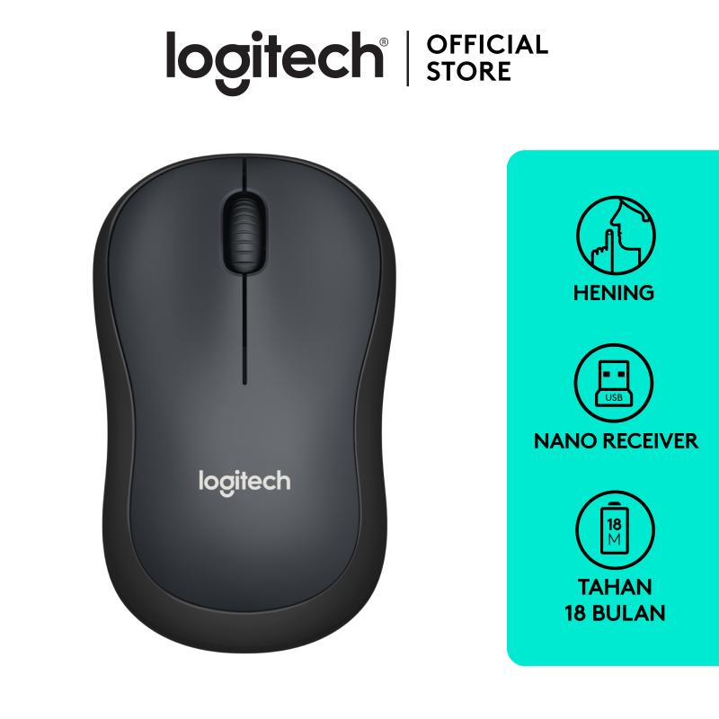 Promo Logitech M221 Silent Wireless Mouse - Charcoal Diskon 24% di ...