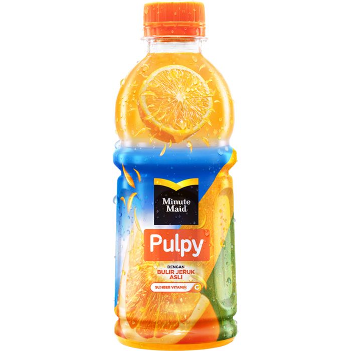 Jual WHS - Minute Maid Pulpy Orange Minuman [300 mL] di Seller Coca ...