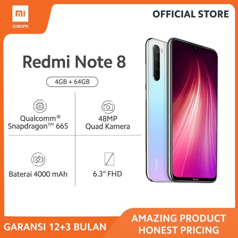 Jual Xiaomi Redmi Note 8 Smartphone [64 GB/ 4 GB/O] di Seller Snoopy ...