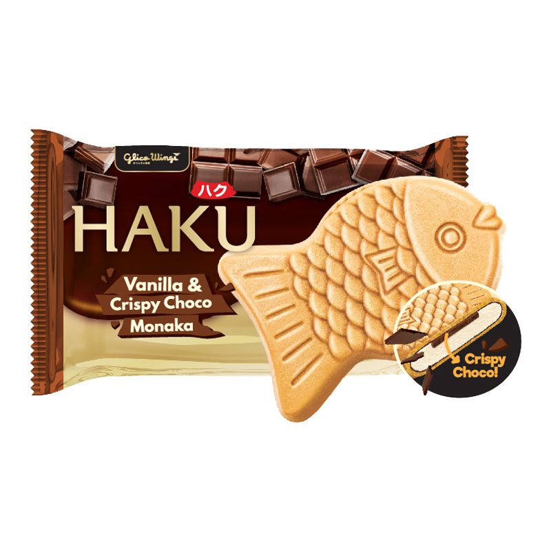 Jual Glico Wings Haku Monaka Vanilla & Crispy Choco Ice Cream 100 Ml Di Seller Alfamart - Raya ...