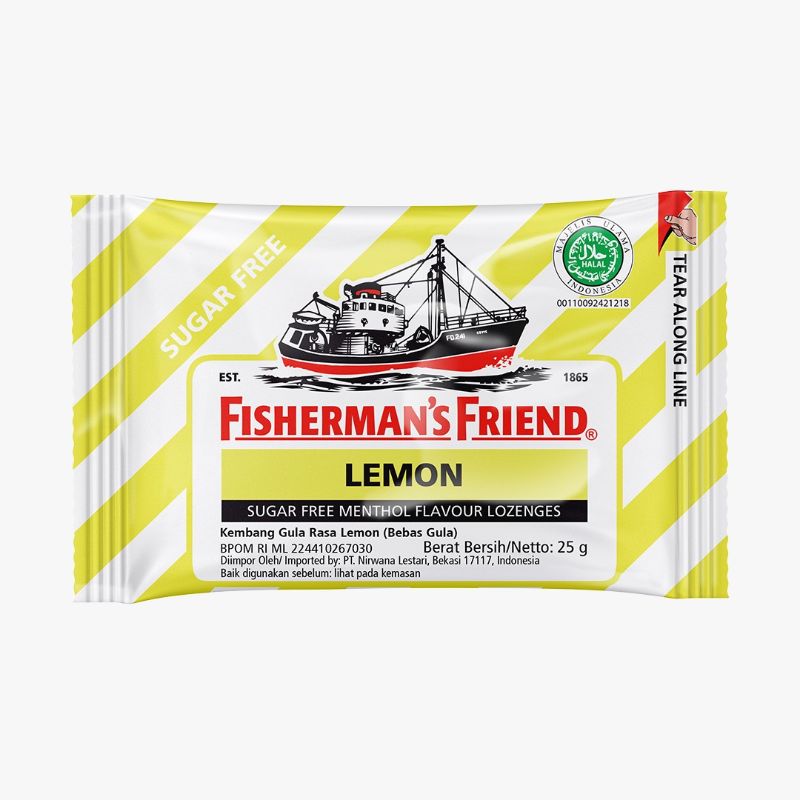Jual Fisherman's Friend Sugar Free Lemon Permen [25 g] di Seller ...