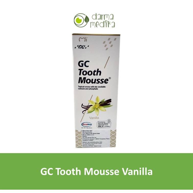 Jual GC Tooth Mousse Rasa Vanilla Pasta Gigi Anak di Seller ...
