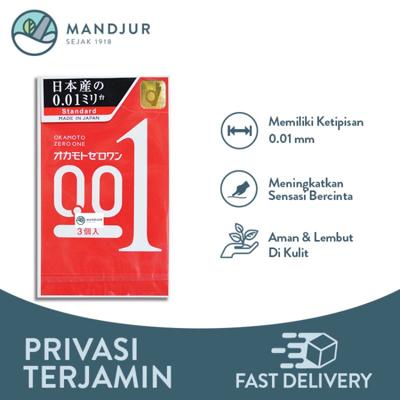 Jual Okamoto Zero One 0.01 Alat Kontrasepsi di Seller Apotek Mandjur ...