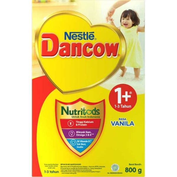 Jual Dancow 1+ Vanila Susu Formula [800 G/ Kemasan Baru] Di Seller Joy ...