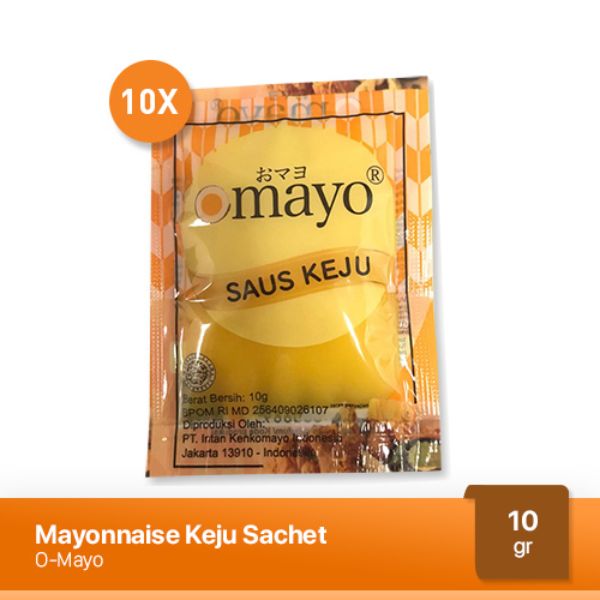 Promo Mayonaise Keju Omayo [10 Sachet x 10gr] Diskon 17% di Seller ...