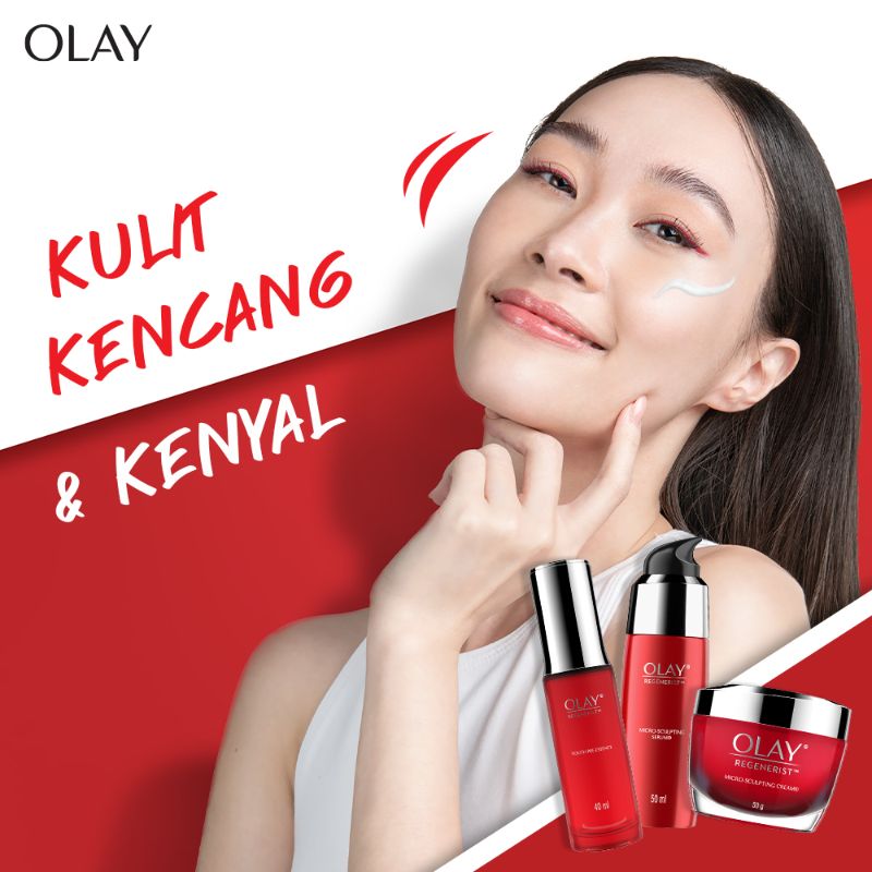 Promo [last Chance] - Olay Regenerist Ritual Pelembab Skincare Antiaging Dengan Kandungan ...