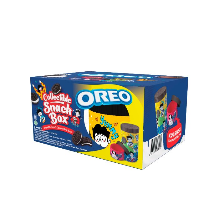 Jual Oreo Gempita Biskuit 238 G + Free Collectible Snack Box Di Seller ...
