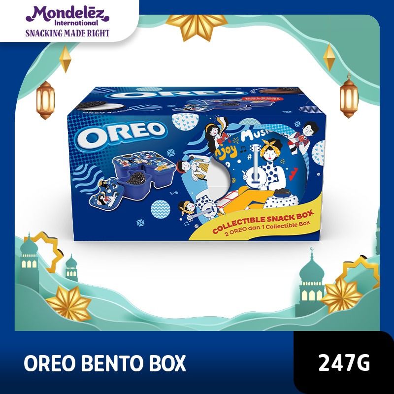 Jual Oreo Gempita Biskuit 238 G + Free Collectible Snack Box Di Seller ...