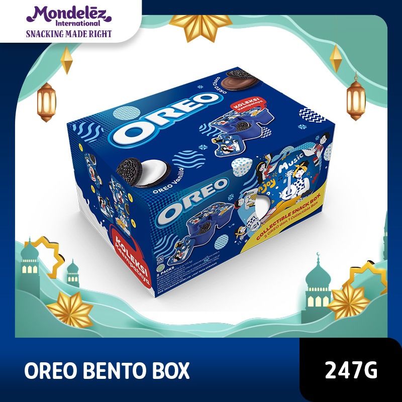 Jual Oreo Gempita Biskuit 238 G + Free Collectible Snack Box Di Seller ...