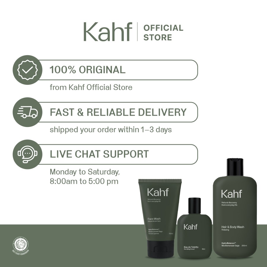 Promo Kahf Acne Fight And Relaxing Body Wash 200 Ml Diskon 21% Di ...