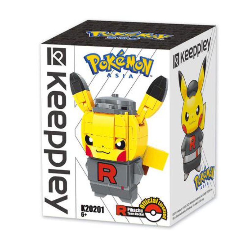 Promo KKV Qman KEEPPLEY Keepley Keppley Pokemon Pikachu Team Rocket ...
