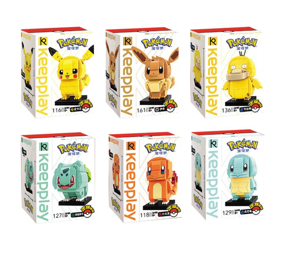Jual Kkv Qman Keppley Pokemon Block Mirip Lego Toy Mainan Pokemon ...