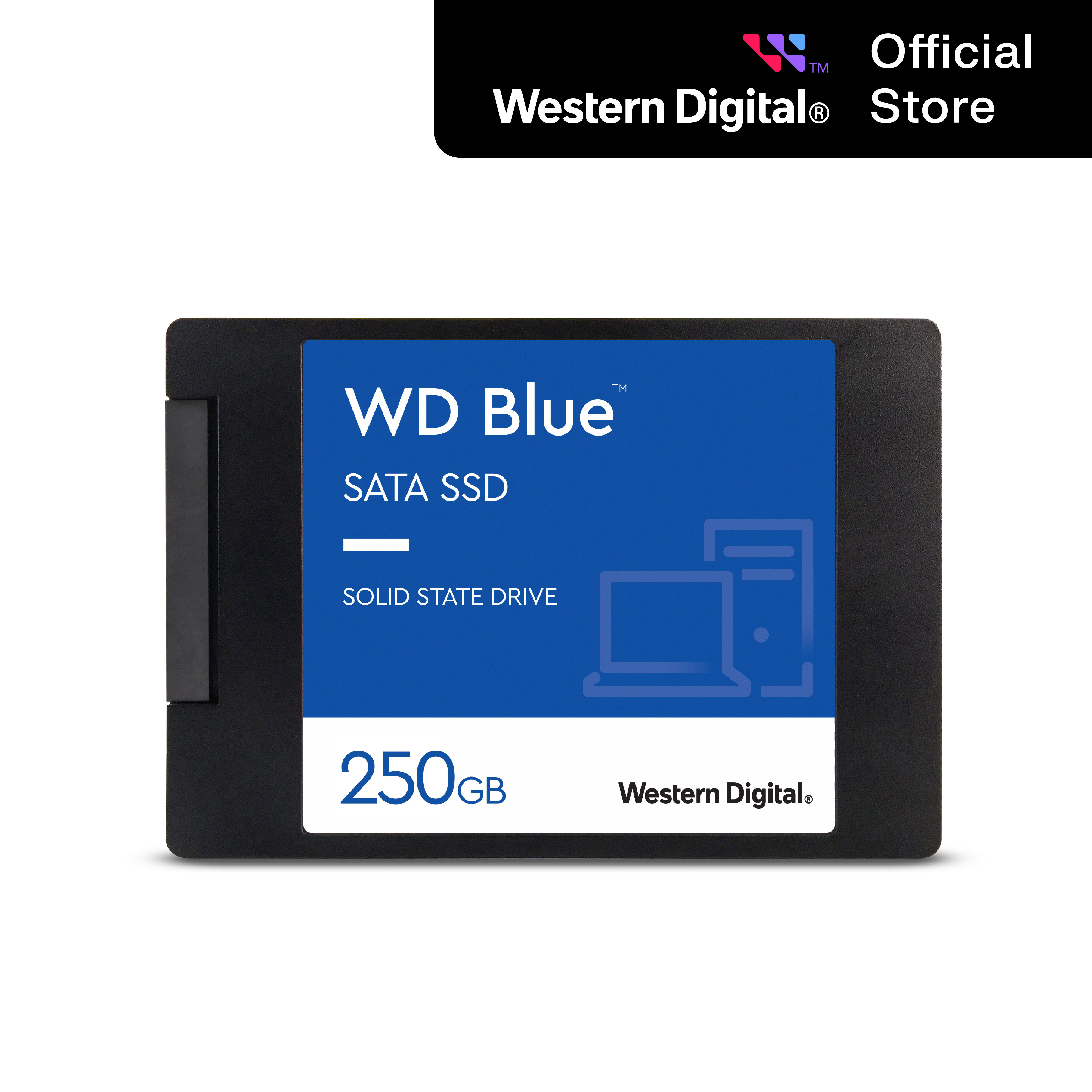 Promo WD Blue 250GB SATA SSD 2.5-Inch 7mm Cased Hardisk Internal Diskon 25% di Seller WD ...