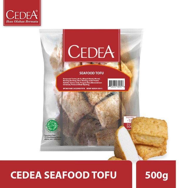 Jual Cedea Seafood Tofu [500 G] (tangerang) Di Seller Cedea Official ...