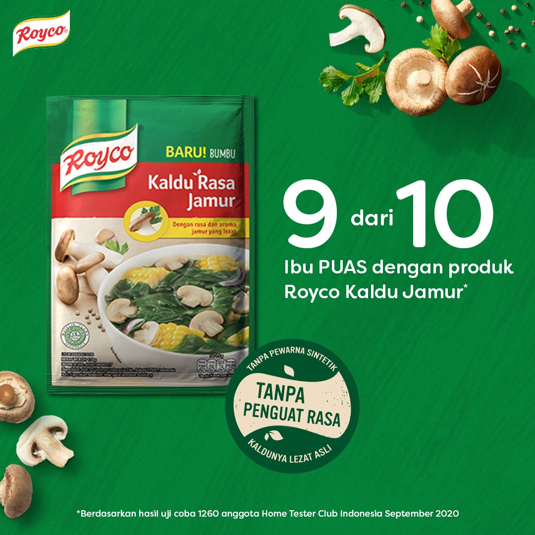 Promo Royco Rasa Jamur Kaldu [170 G] Diskon 18% Di Seller Unilever Id ...
