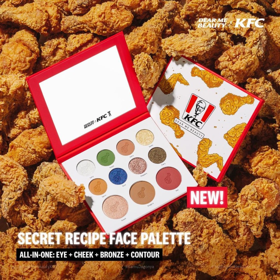 Jual Dear Me Beauty X Kfc Secret Recipe Face Palette Di Seller Dear Me ...