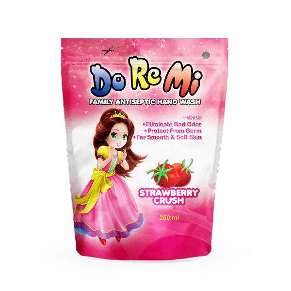 Jual Doremi Family Strawberry Crush Antiseptic Hand Wash [250 Ml] Di ...