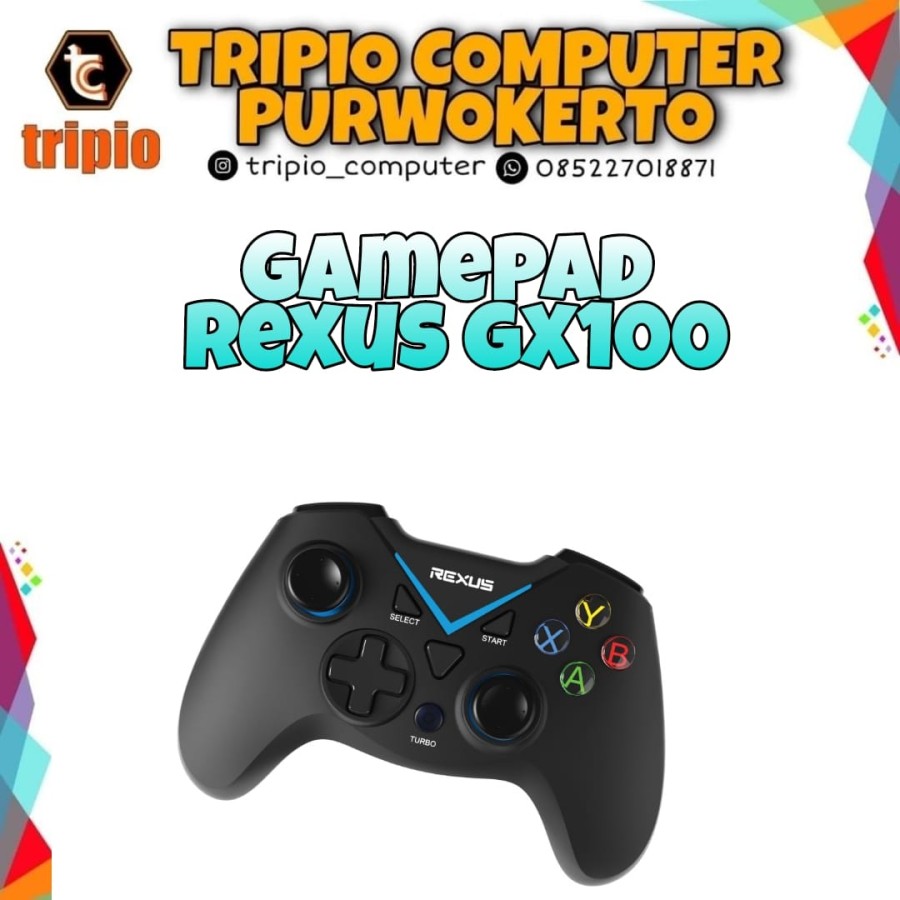 Jual REXUS GX100 Gaming Gladius Gamepad Wireless di Seller tripio ...
