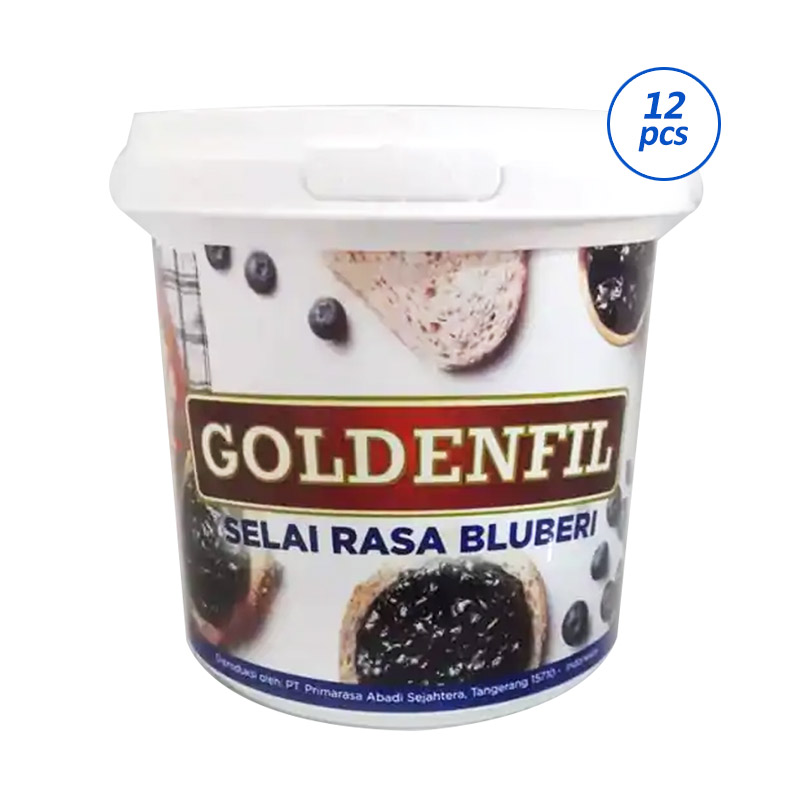 Jual Goldenfil Bluberi Selai [1 kg/ 12 pcs] di Seller Ajbs store - Wajo ...