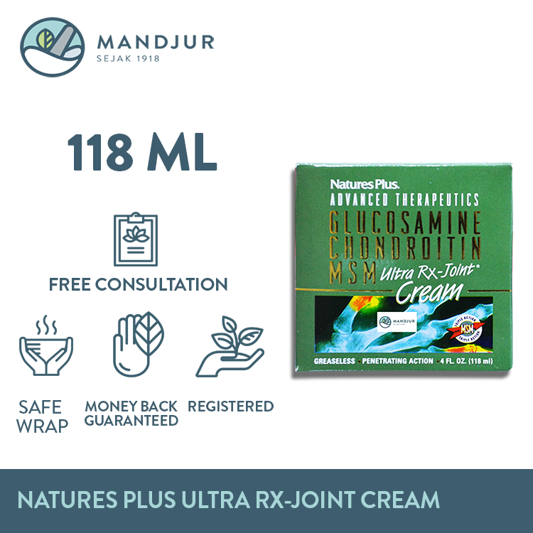 Jual Nature's Plus Ultra RX Joint Cream Krim Pereda Nyeri Persendian di ...