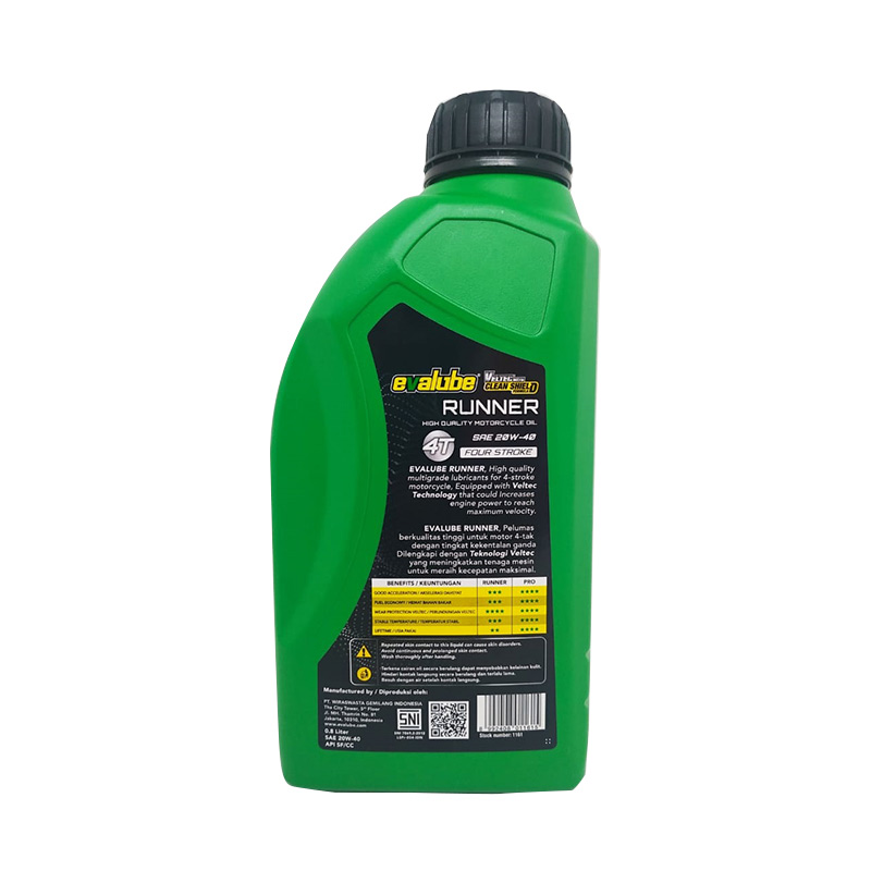 Promo Evalube 4t Runner Sae 20w-50 Oli Mesin Motor [800 Ml] Diskon 2% ...