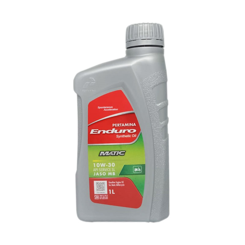 Jual Pertamina Enduro Matic SAE 10W-30 Oli Motor [Original/ 1 Liter] di ...