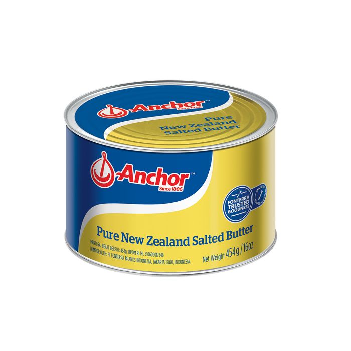 Promo Anchor Pure New Zealand Salted Butter [454 g] Diskon 17% di ...