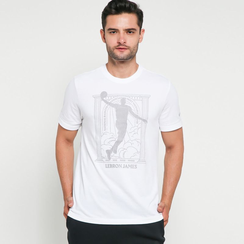 Jual NIKE Men Basketball NBA Dry Tee MVP 2 Pullover Lebron James Kaos ...