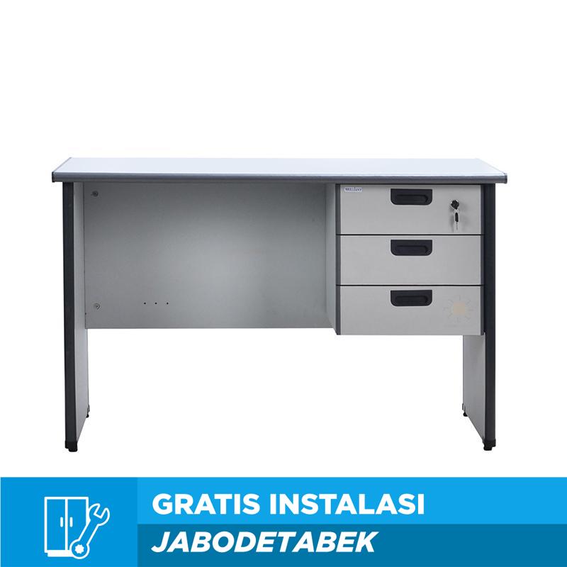 Jual Brilliant Bod 120 Meja Kantor 1/2 Biro + Laci [khusus Jabodetabek] Di Seller Pt Oscar Mitra ...