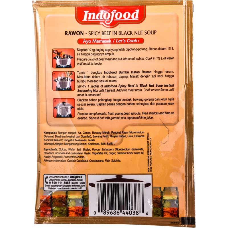 Jual Indofood Bumbu Rawon 45g Di Seller Alfamidi - Alfamidi Mangkutana ...