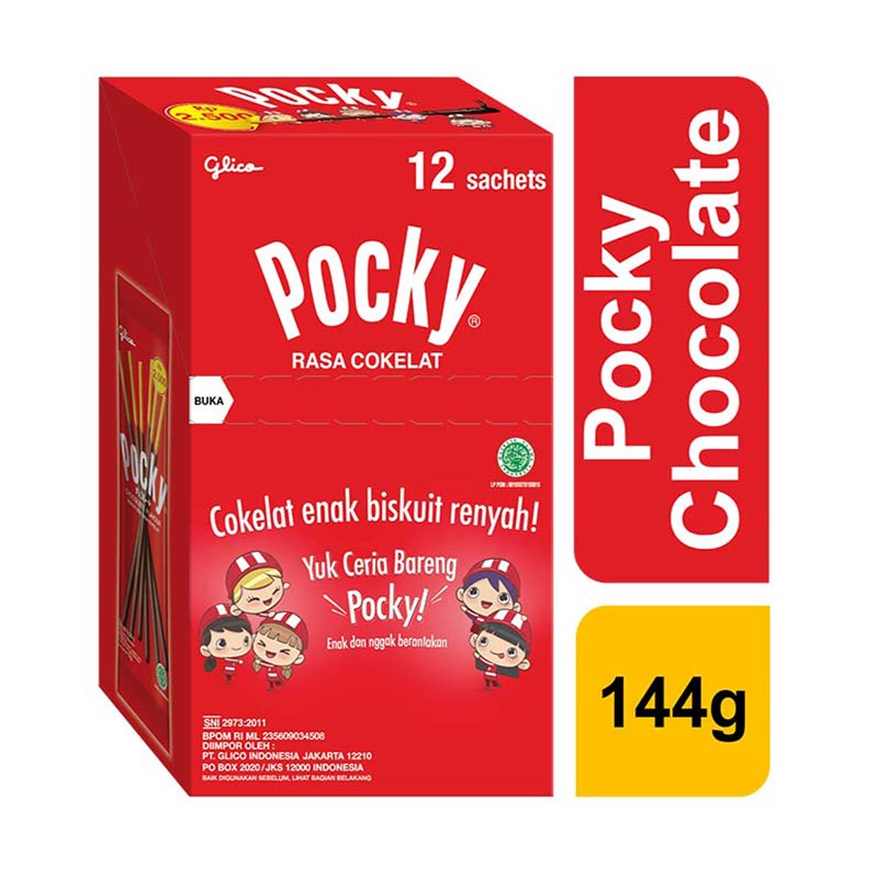 Jual Pocky Chocolate Stick Biscuit Sachet[BKS] di Seller Sayuri Farm ...