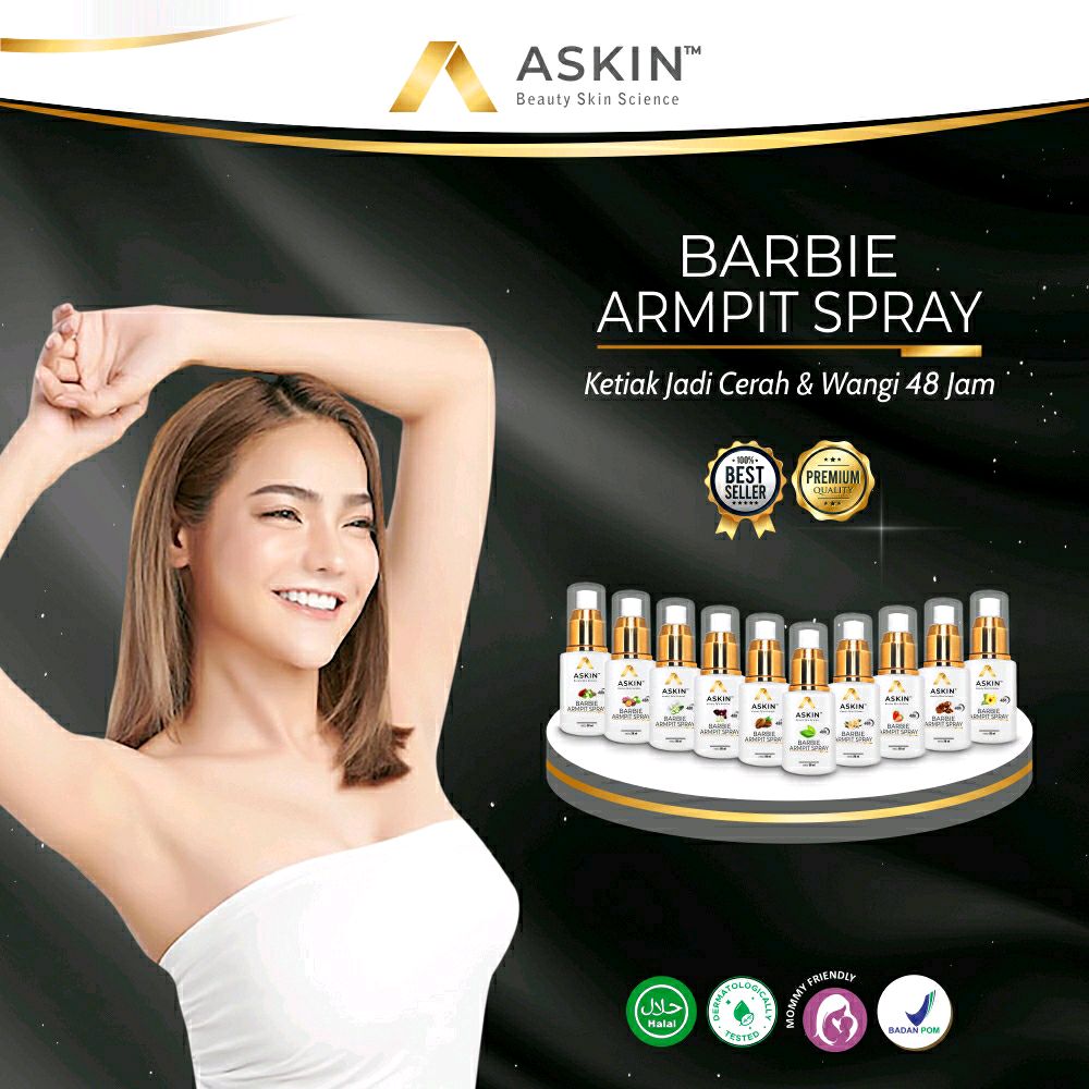 Jual ASKIN™ Barbie Armpit Spray di Seller askin_id - Rangkah, Kota Surabaya | Blibli